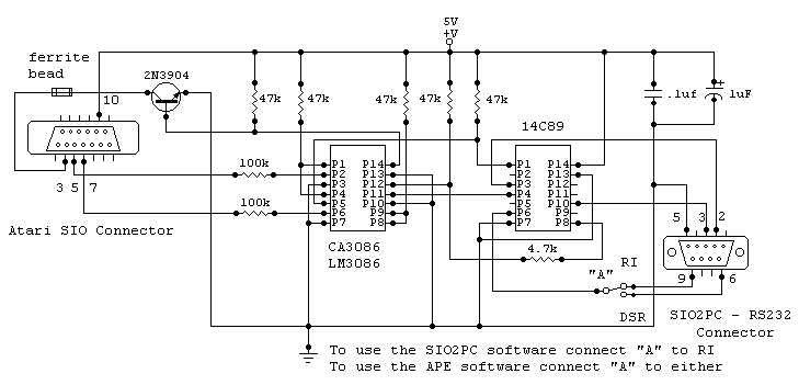 The LM3086/MX233 SIO2PC